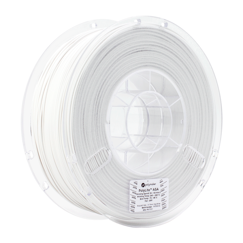 Filament Polymaker PolyLite ASA Diamètre du filament 1.75mm Couleur du ...