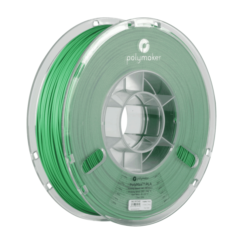 Filament Polymaker PolyMax PLA Diamètre du filament 1.75mm Couleur du matériau Noir Poids du ...